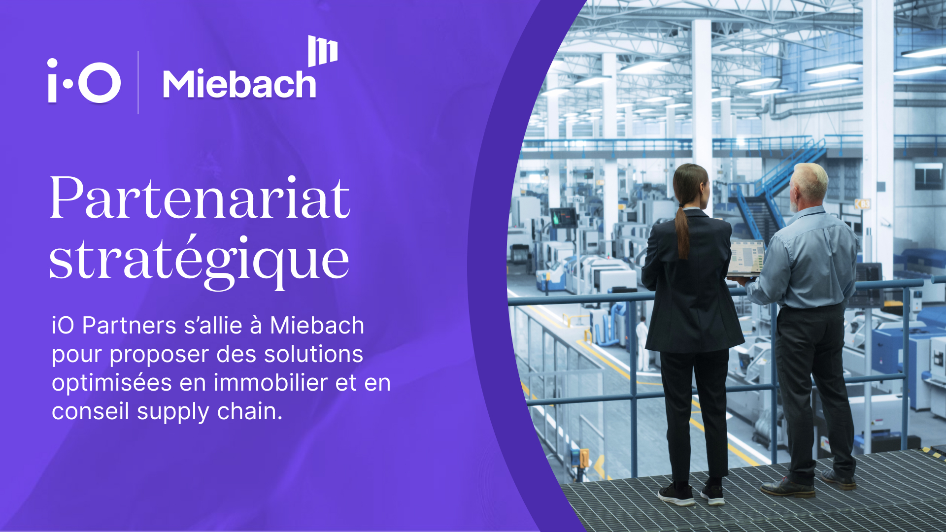 Miebach partners with iO