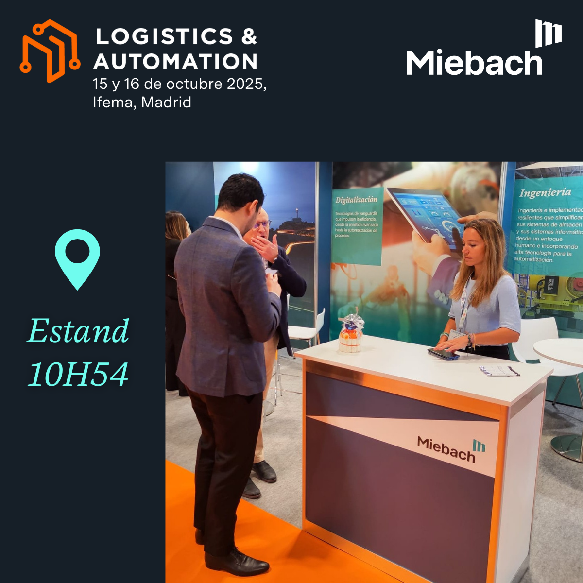 España | Miebach España participará en Logistics & Automation Madrid 2025